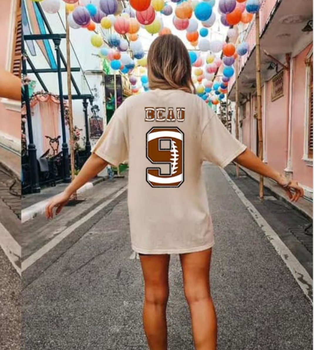 Personalized Football DTF Transfer, DTF Transfer - Etsy