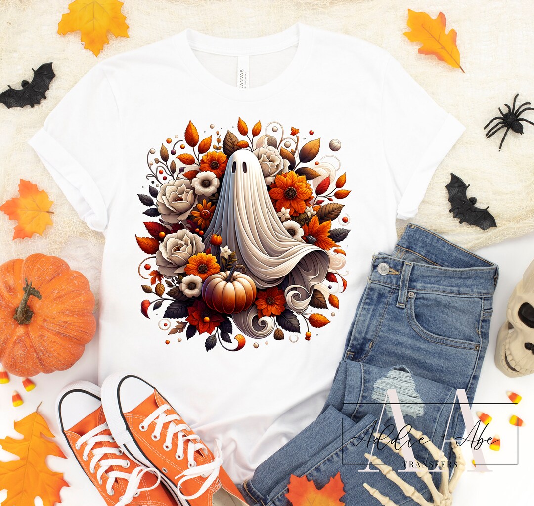 Ghost Dtf Transfer Halloween DTF Transfer Viral Ghost DTF - Etsy