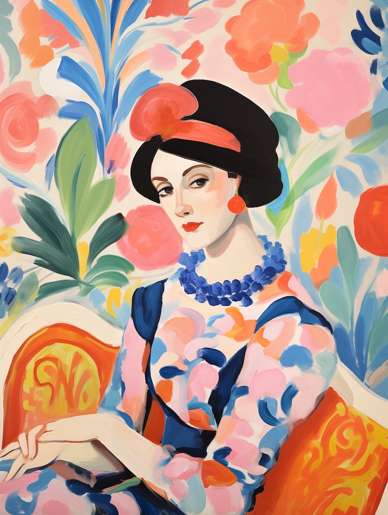 Beautiful Woman | Beautiful Modern Art | DIGITAL DOWNLOAD - Etsy