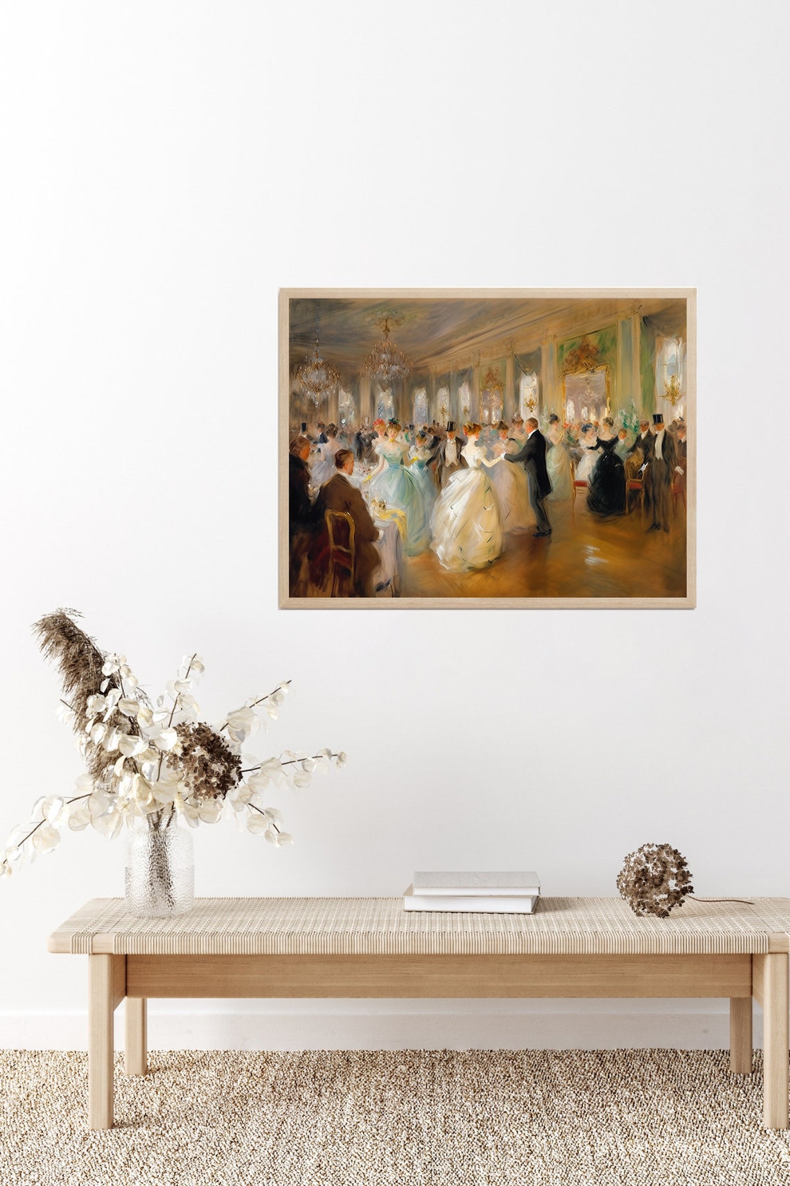 English Regency Art | the Ball at Netherfield | Impressionist Art ...