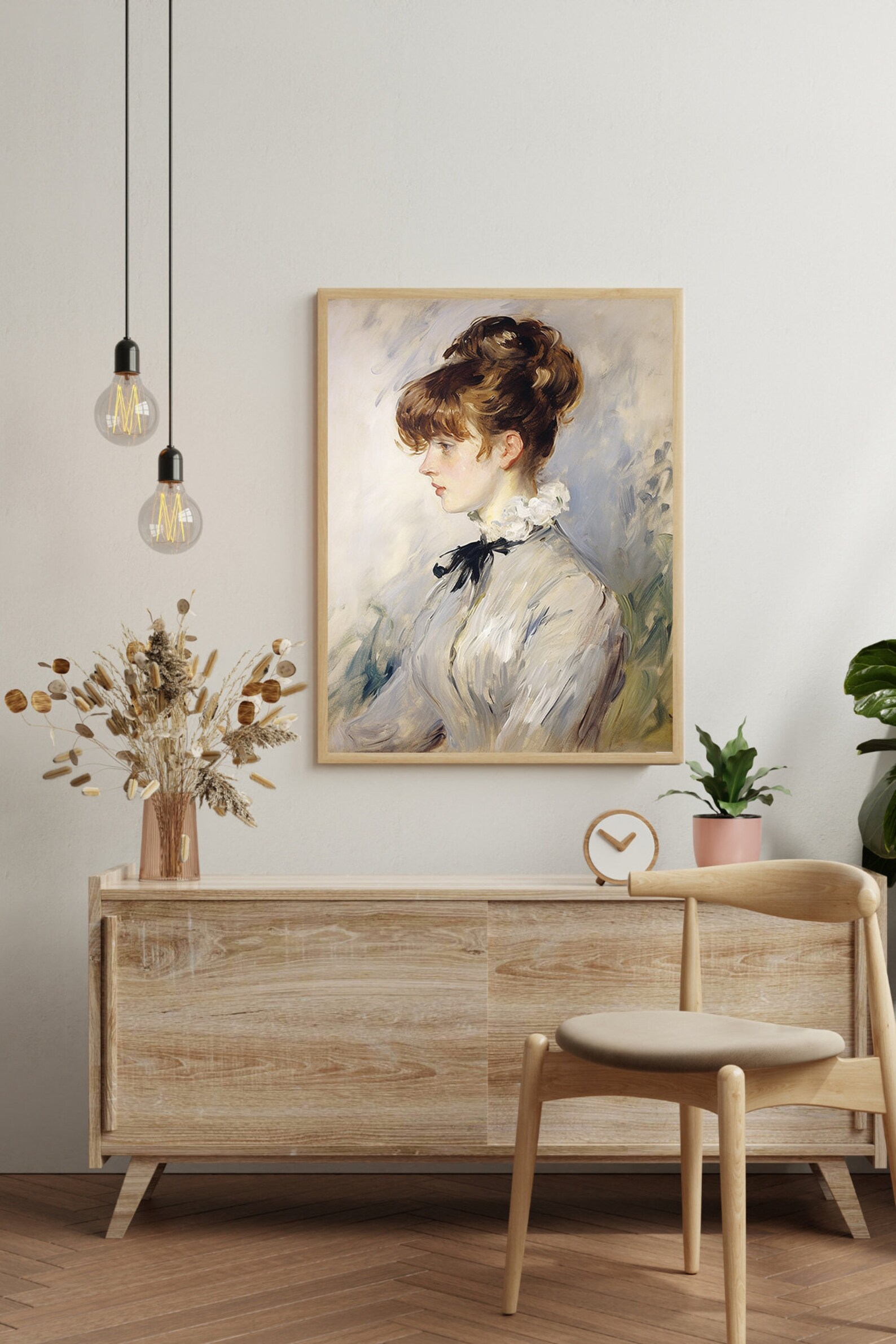Vintage Regency Art |portrait of Elizabeth Bennet | DIGITAL DOWNLOAD - Etsy