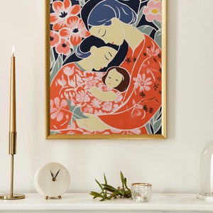 Modern Art | Three Generations of Women | DIGITAL DOWNLOAD - Etsy