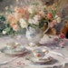 Victorian Painting | Afternoon Tea Still Life| Romantic Art | DIGITAL ...