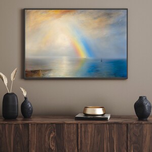 Romantic Art | Rainbow After the Storm | DIGITAL DOWNLOAD - Etsy