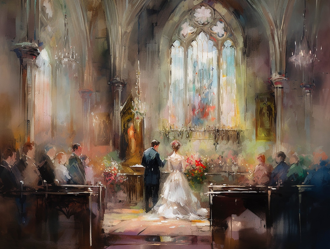 English Victorian Art | the Wedding | Impressionist Art | DIGITAL ...