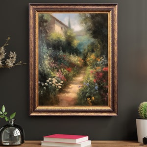 Romantic Art | French Cottage Garden | DIGITAL DOWNLOAD - Etsy