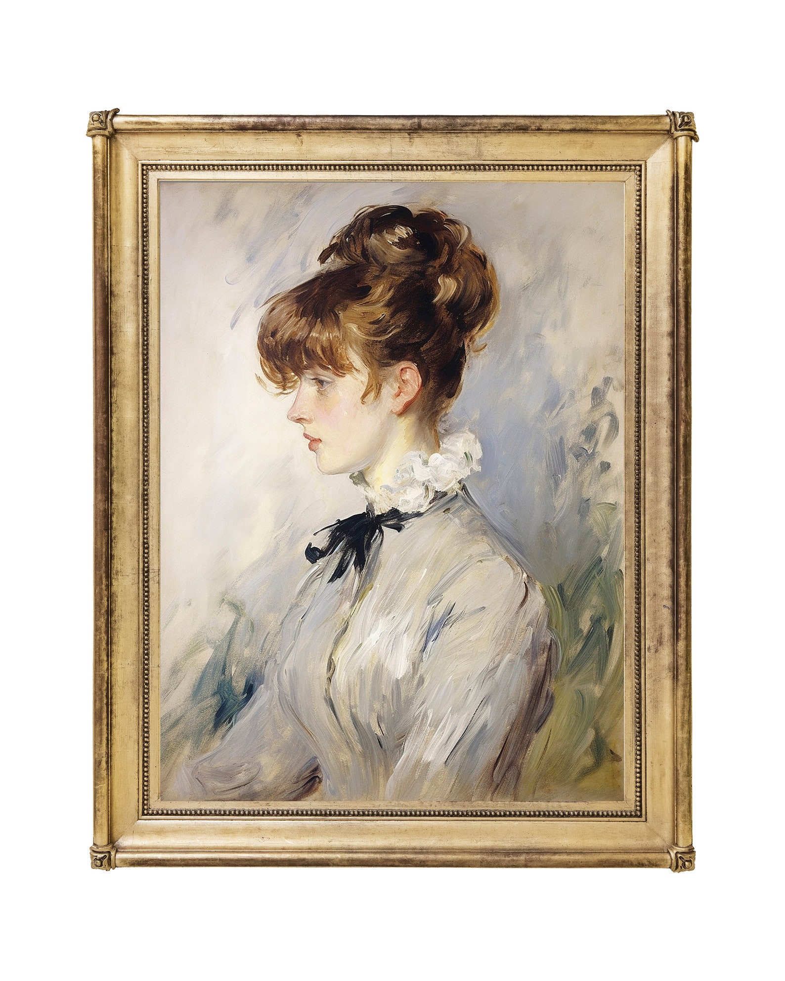 Vintage Regency Art |portrait of Elizabeth Bennet | DIGITAL DOWNLOAD - Etsy