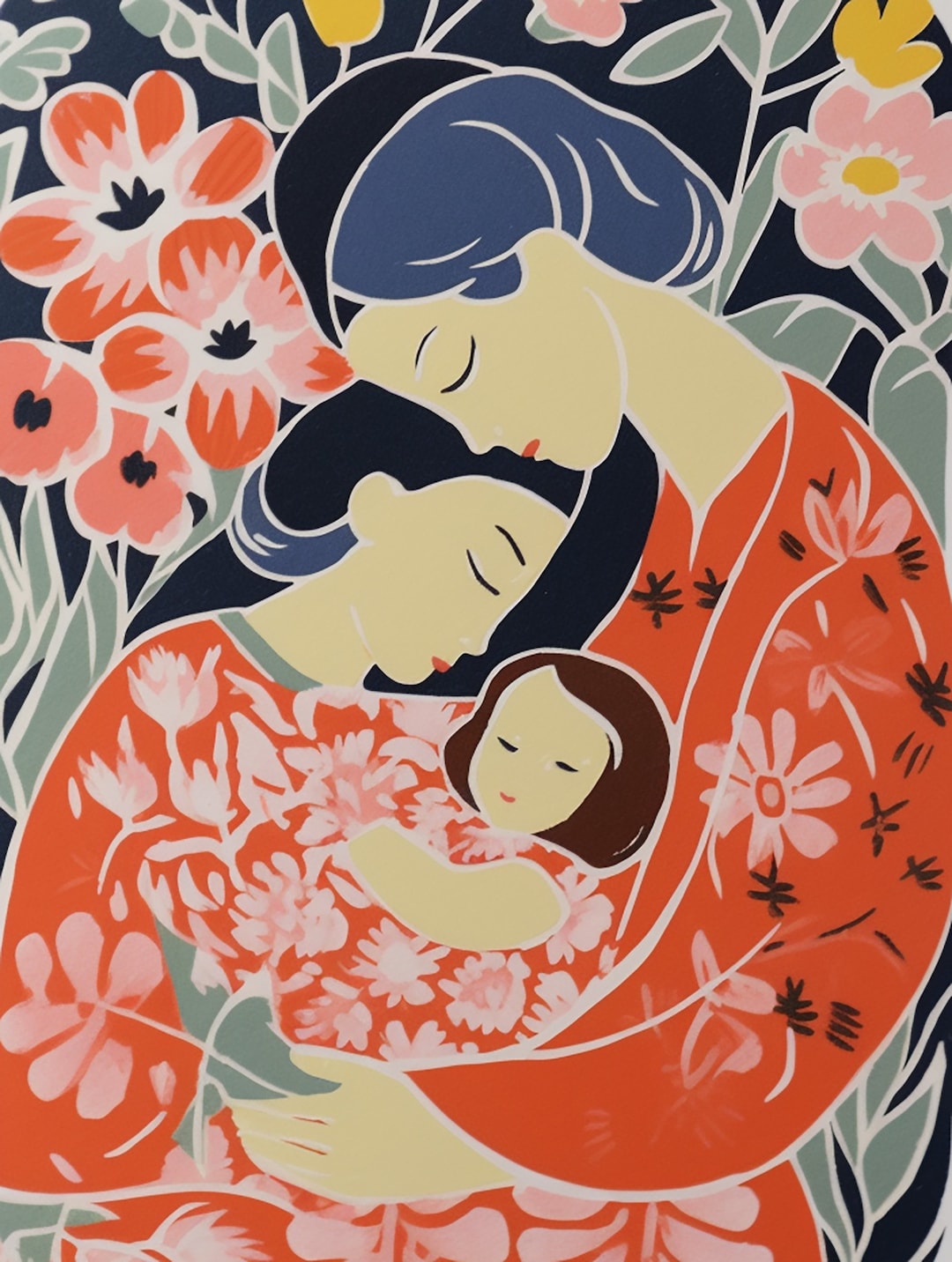 Modern Art | Three Generations of Women | DIGITAL DOWNLOAD - Etsy