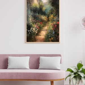 Romantic Art | French Cottage Garden | DIGITAL DOWNLOAD - Etsy