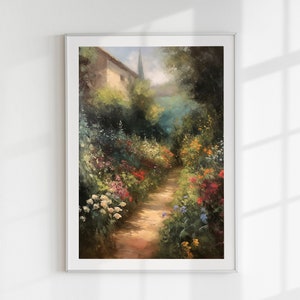 Romantic Art | French Cottage Garden | DIGITAL DOWNLOAD - Etsy