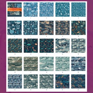 12 Seamless Fantasy Realm Map Inspired Patterns Digital - Etsy