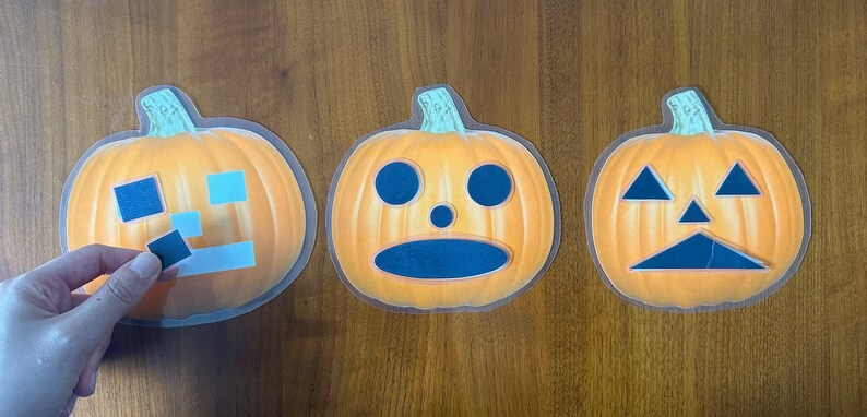 Shapes Matching Activity for Halloween Printable Pdf Page, Toddler ...