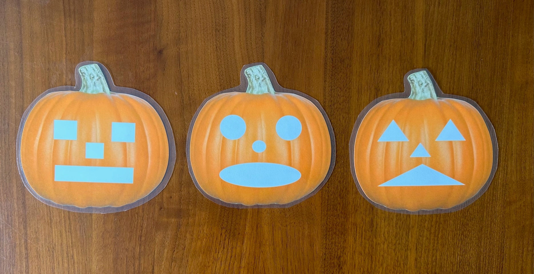 Shapes Matching Activity for Halloween Printable Pdf Page - Etsy