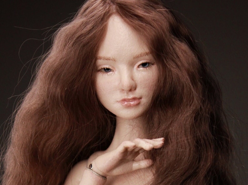 Porcelain Ball Jointed Doll Molly Bjd Doll Ooak Bjd Porcelain Doll - Etsy