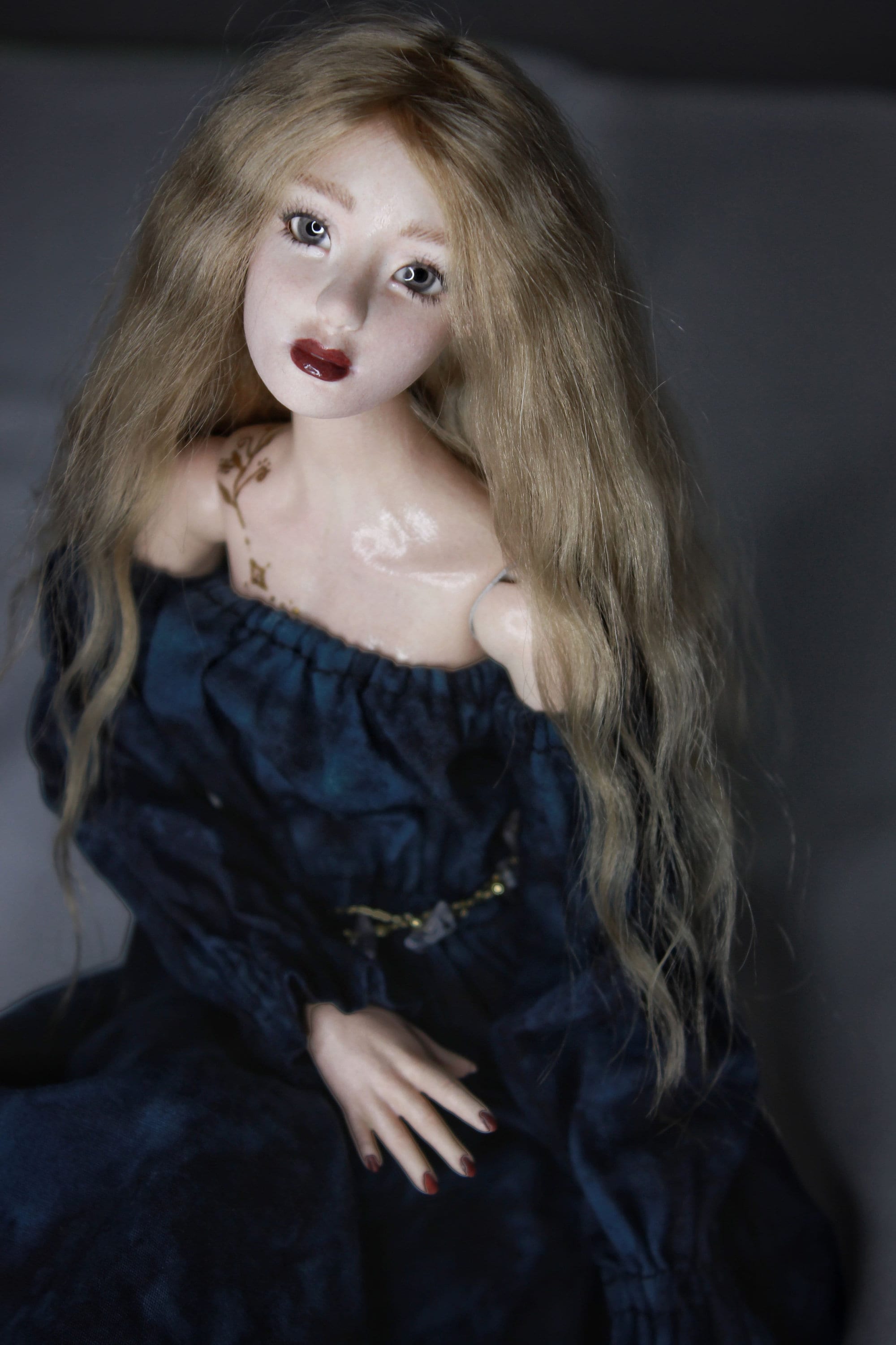 Porcelain Bjd Doll Hanna OOAK Bjd Doll Bjd Full Set Ball Jointed Doll ...