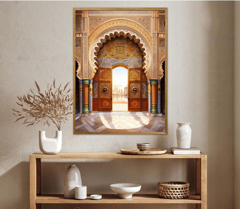 Mosque,engraved,brown Color,artistic Details,historical,ancient Style ...