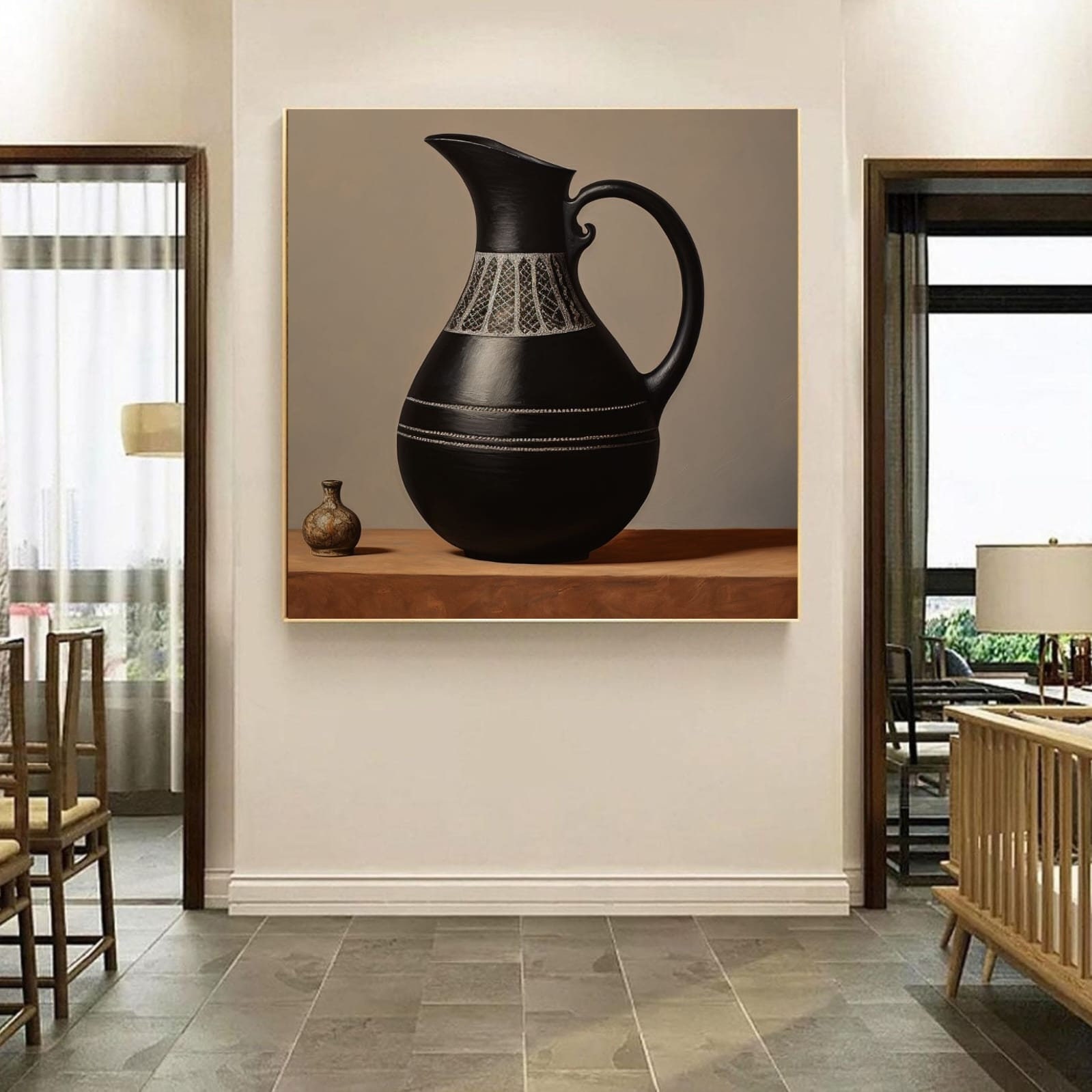 Ancient, Jug, Pitcher, Textured Background, Rustic Charm, Artistic ...