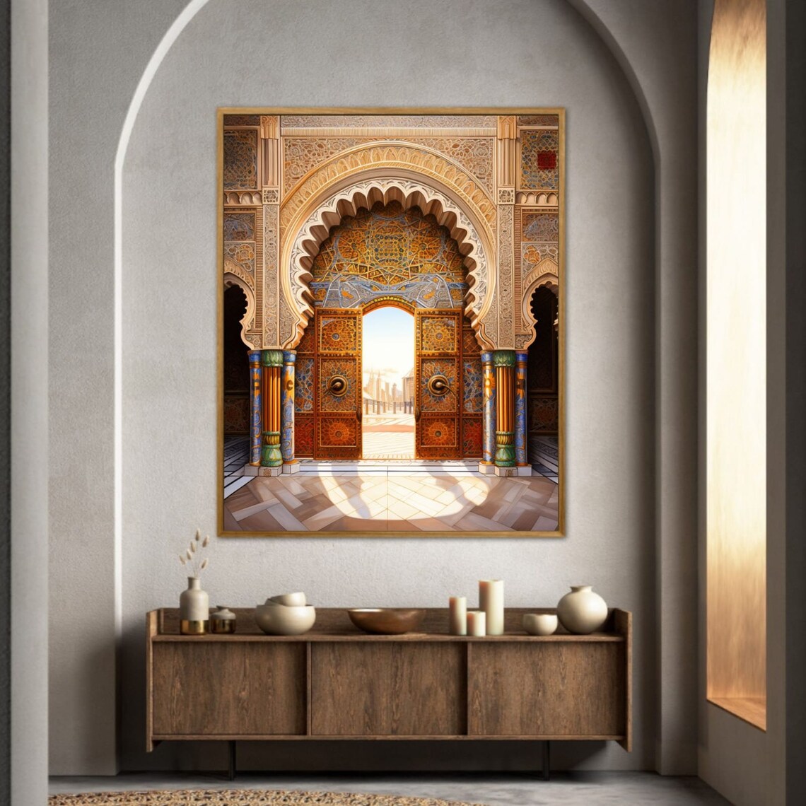 Mosque,engraved,brown Color,artistic Details,historical,ancient Style ...