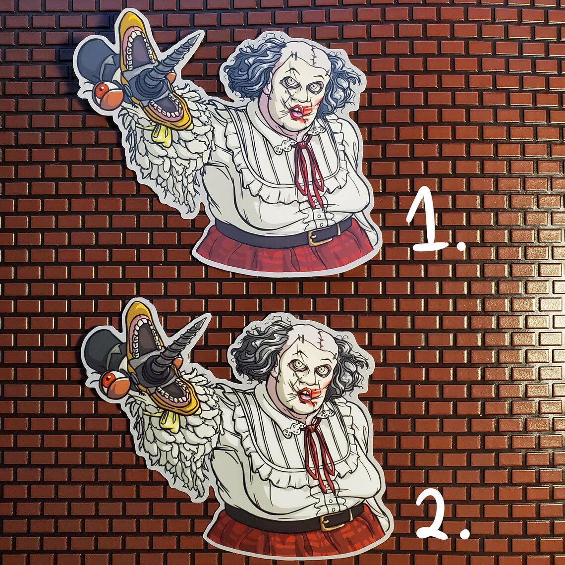 Mother Gooseberry and Dr. Futterman Sticker - Etsy