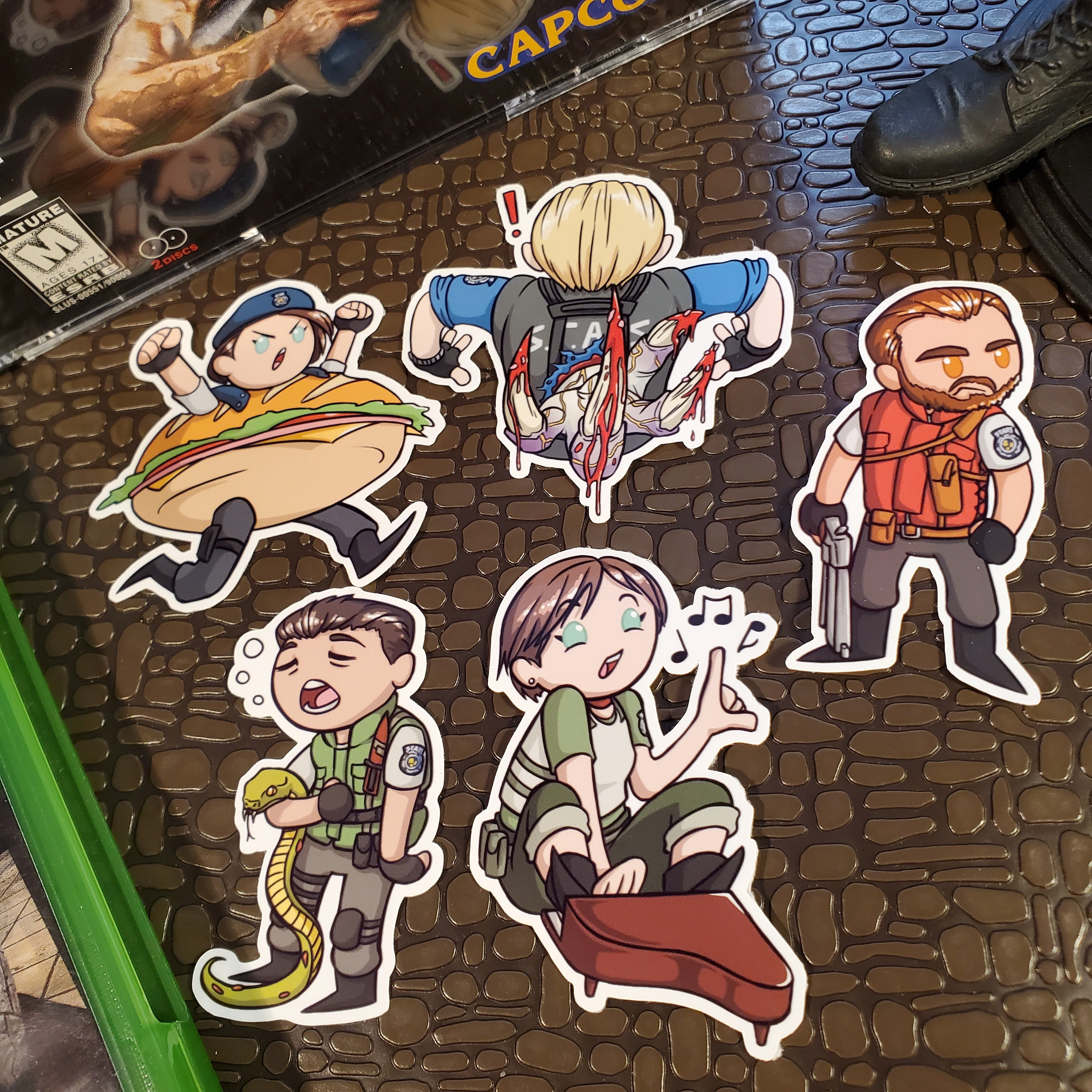 Resident Evil Sticker Collection - Etsy
