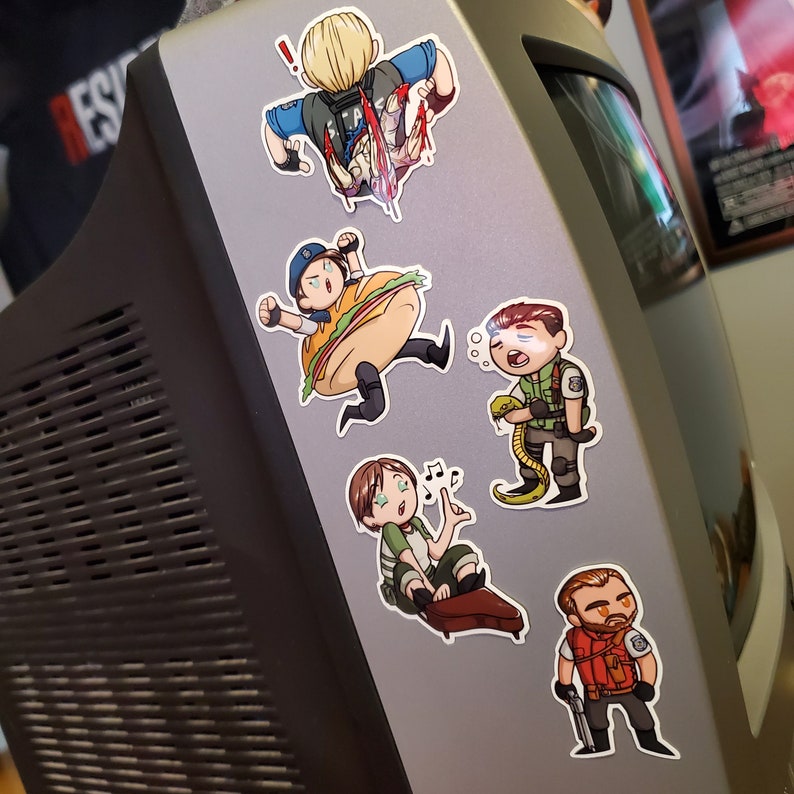 Resident Evil Sticker Collection - Etsy