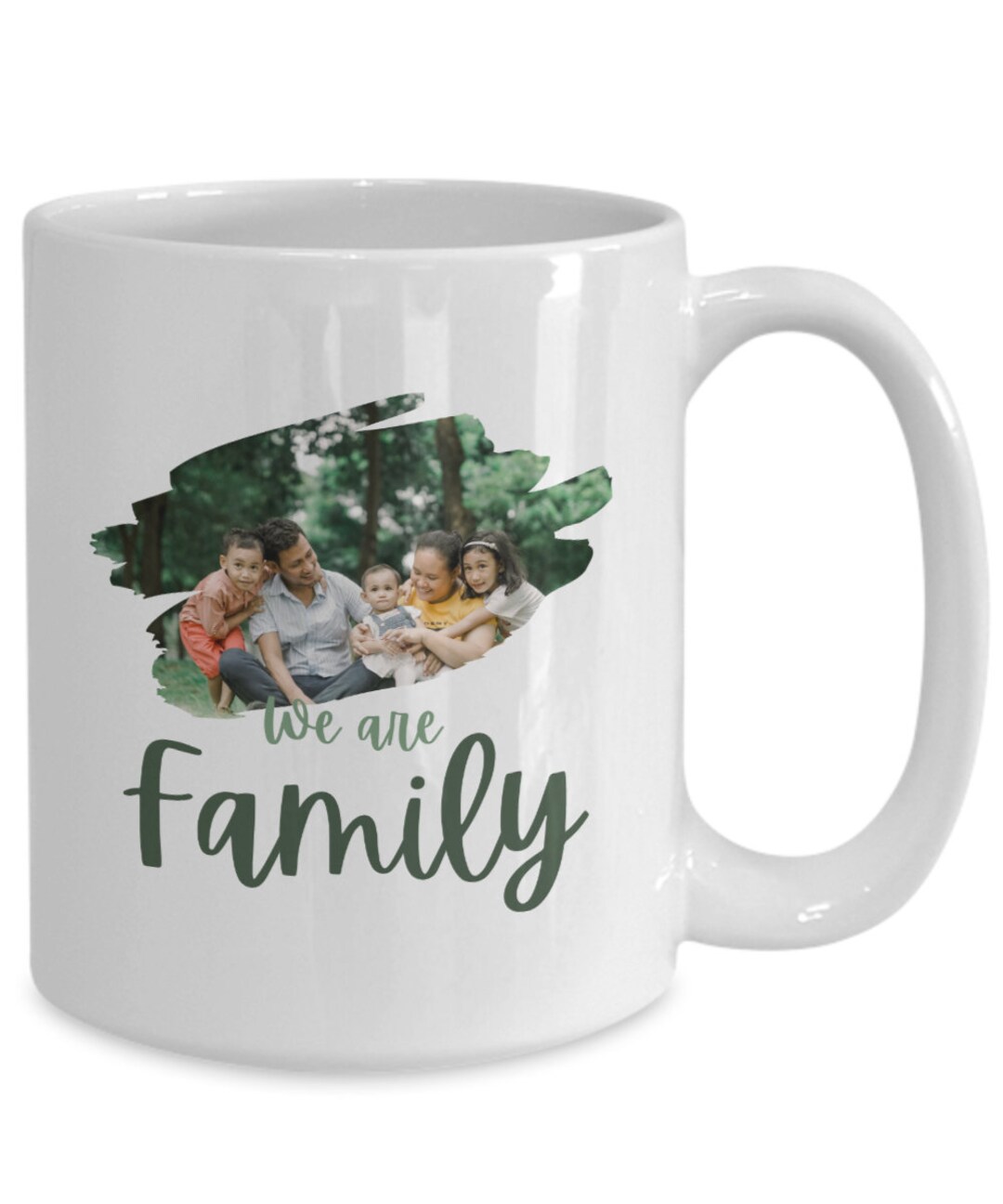 Family, Mom, Dad, Kids, Family Photo, Mug, Coffee, Mug Design - Etsy