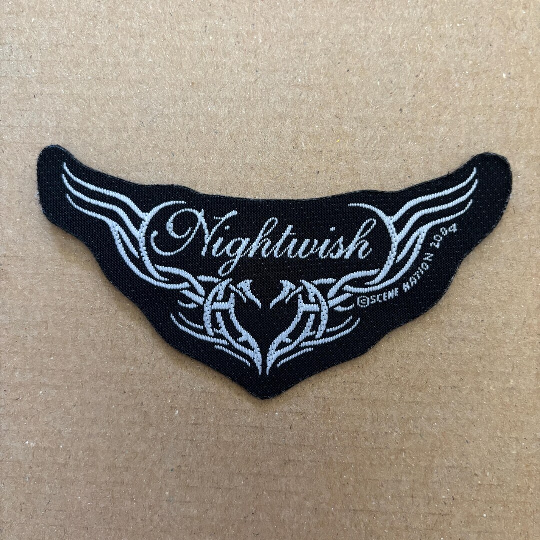 Nightwish Vintage Woven Patch 2004 Official Merchandise Symphonic Metal - Etsy