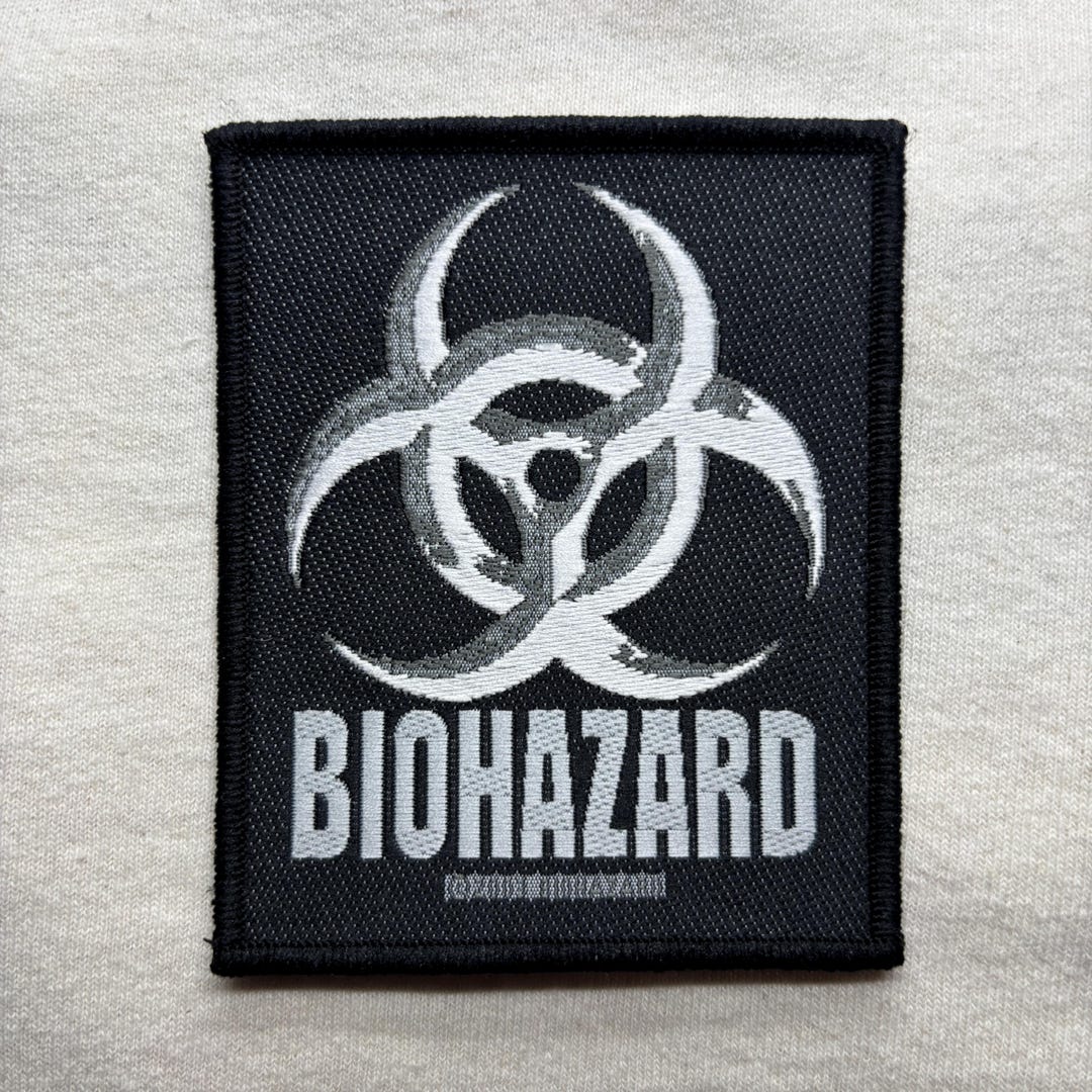 Biohazard 'logo' Original Vintage Woven Patch - Etsy