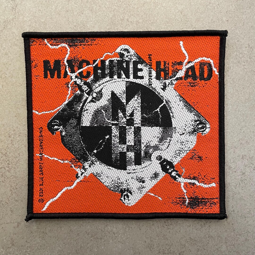 Machine Head - Supercharger 2001 Vintage Patch, Official Metal Band ...