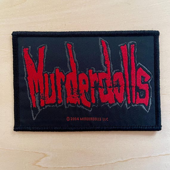MURDERDOLLS Logo Woven Patch 2004 Official Merchandis… - Gem