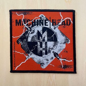 Machine Head Supercharger 2001 Official Woven Patch Vintage Merchandise ...