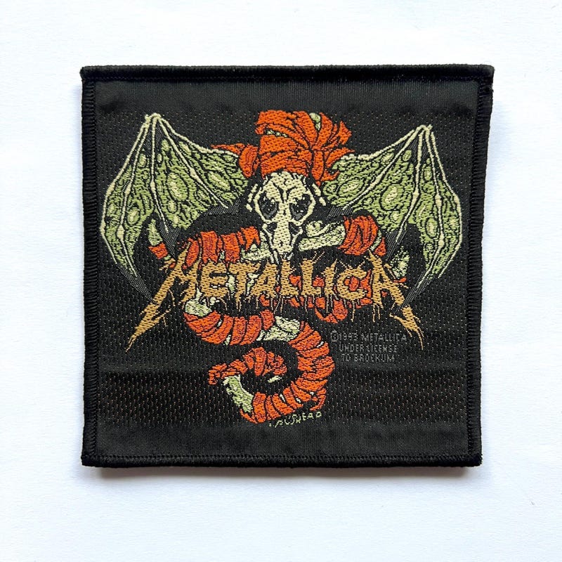 Metallica Patches - Etsy