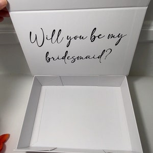 Empty Gift Box Fillable Gift Box Custom Proposal Gift Box Empty ...