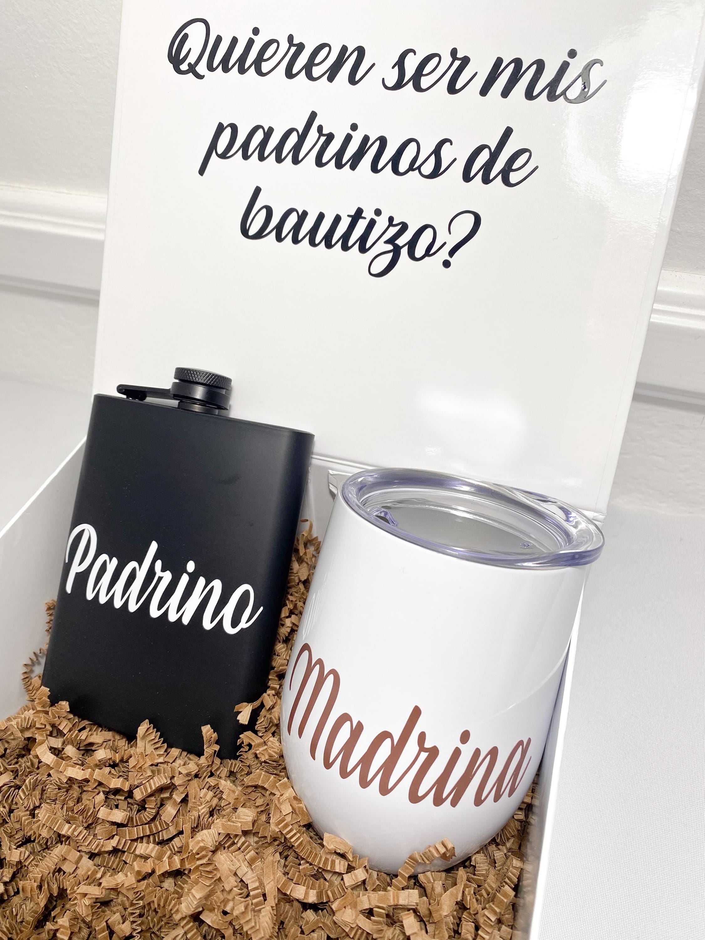 Padrinos Proposal in Spanish Bautizo Quieren Mis Padrinos De Bautizo ...