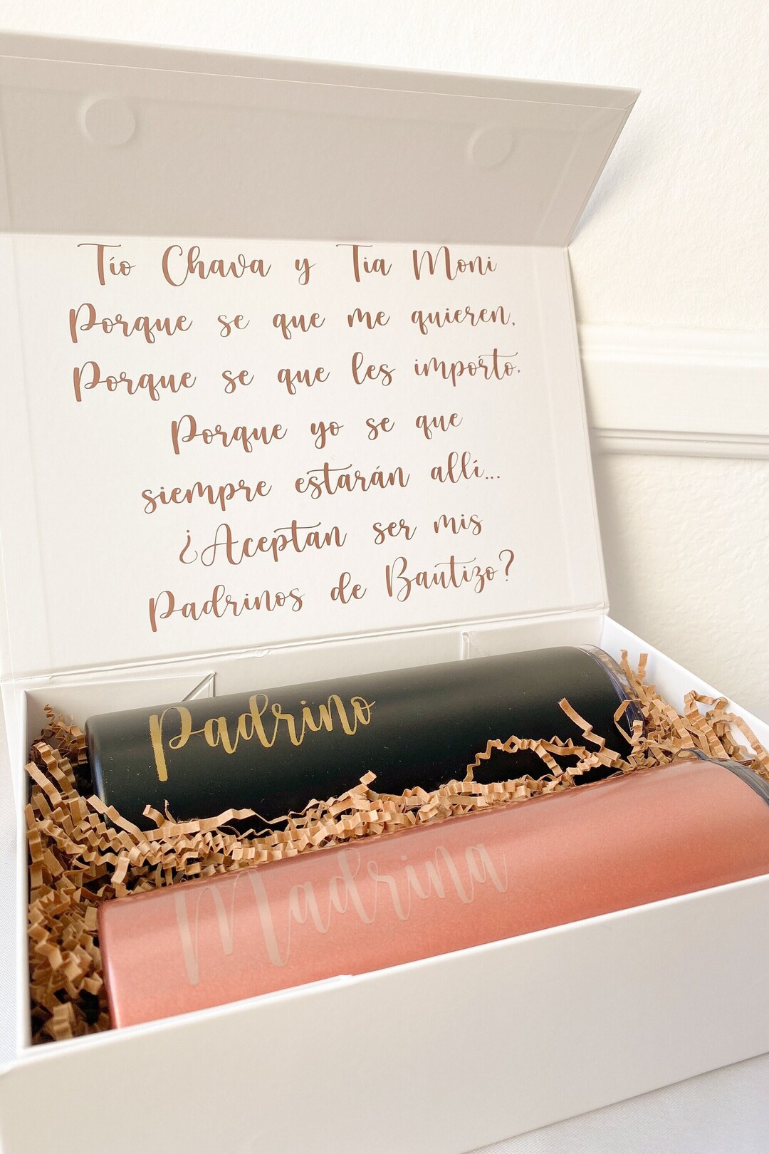 Padrinos Proposal in Spanish Bautizo Quieren Mis Padrinos De Bautizo ...