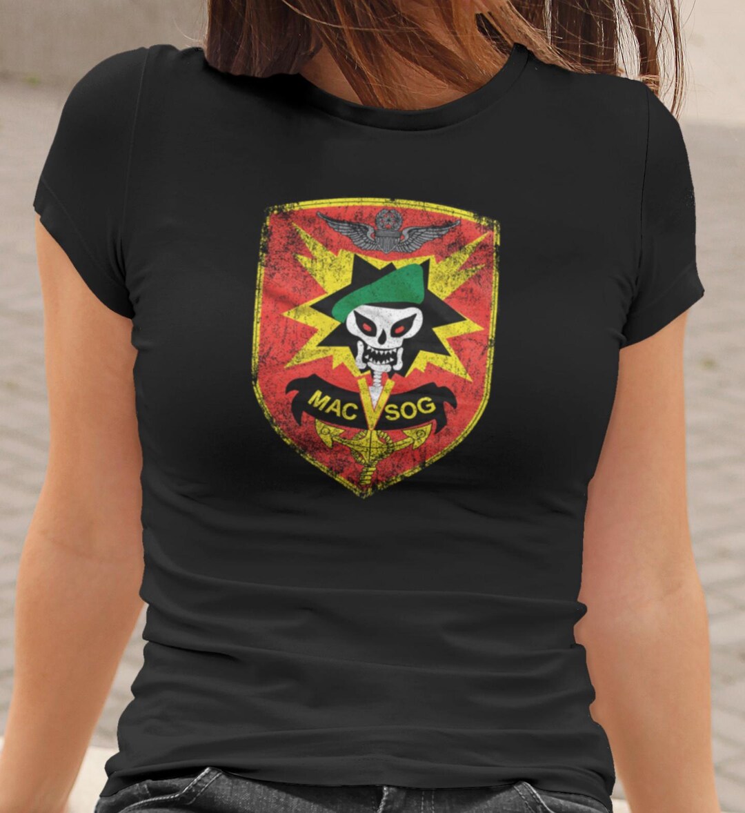 MACV-SOG Retro Graphic T-shirt - Etsy