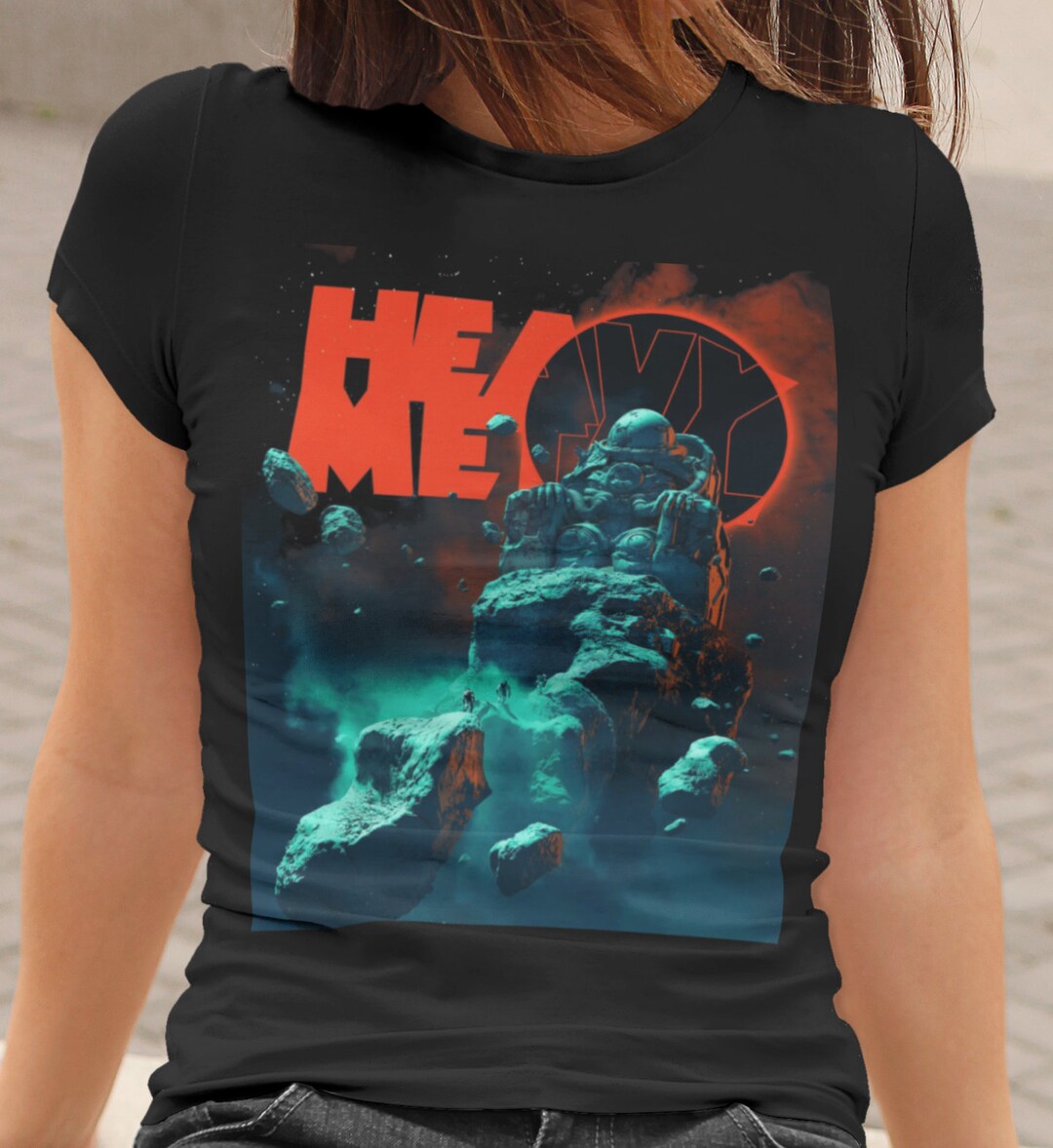 Heavy Metal Graphic T Shirt - Etsy