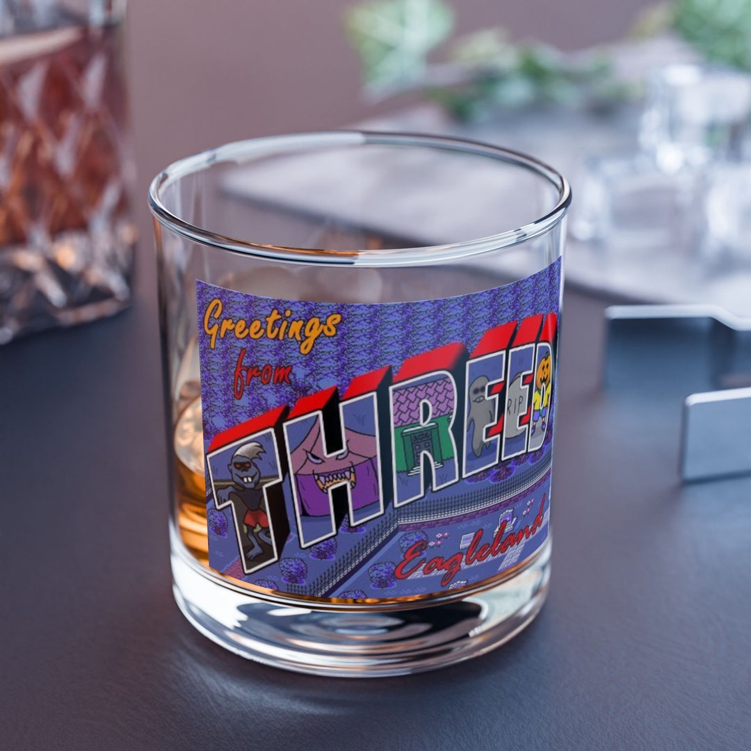 Earthbound Mother 2 Threed Rocks Glass, 10oz - Etsy