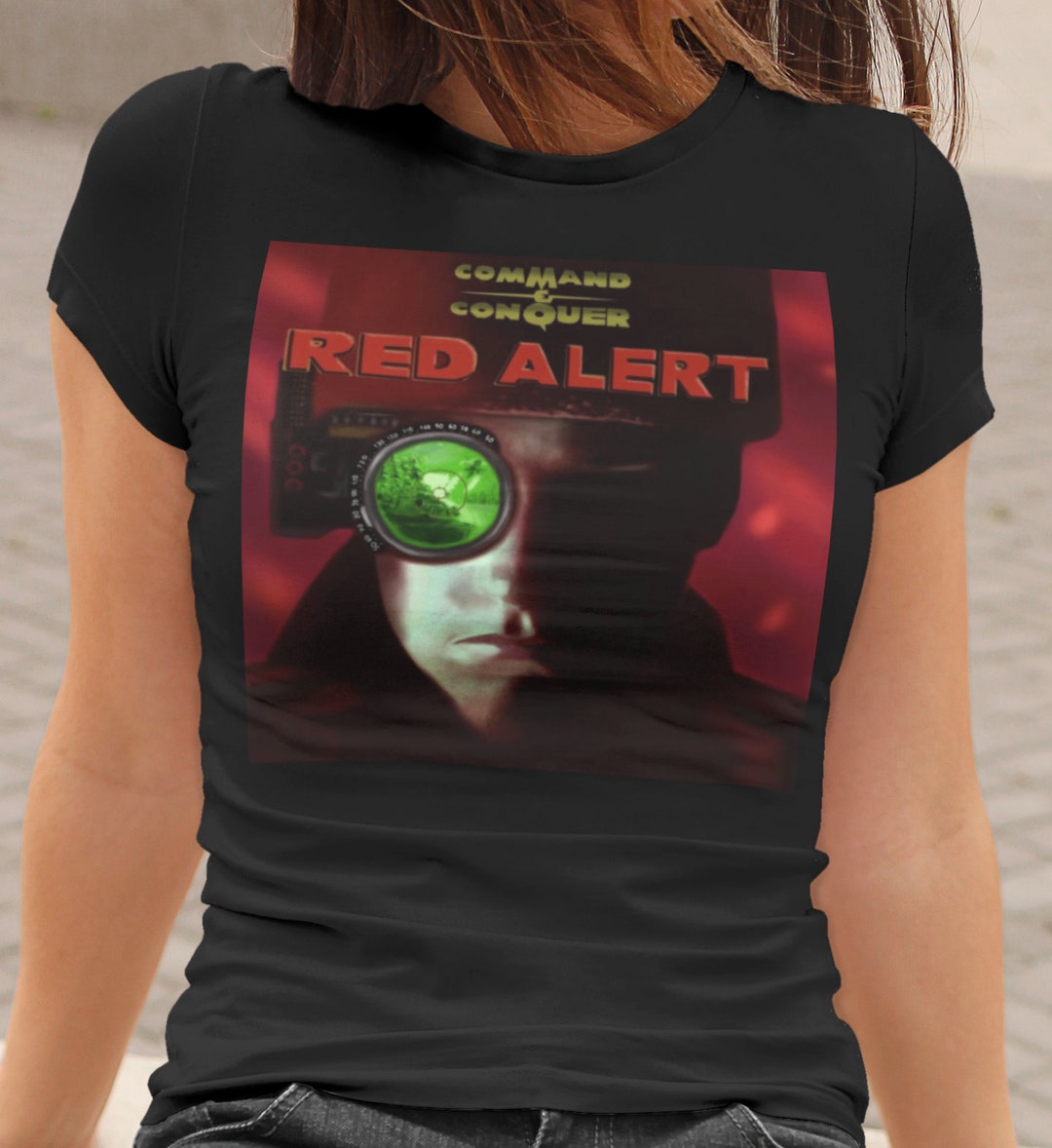 Command & Conquer Red Alert Retro Game Graphic T Shirt - Etsy