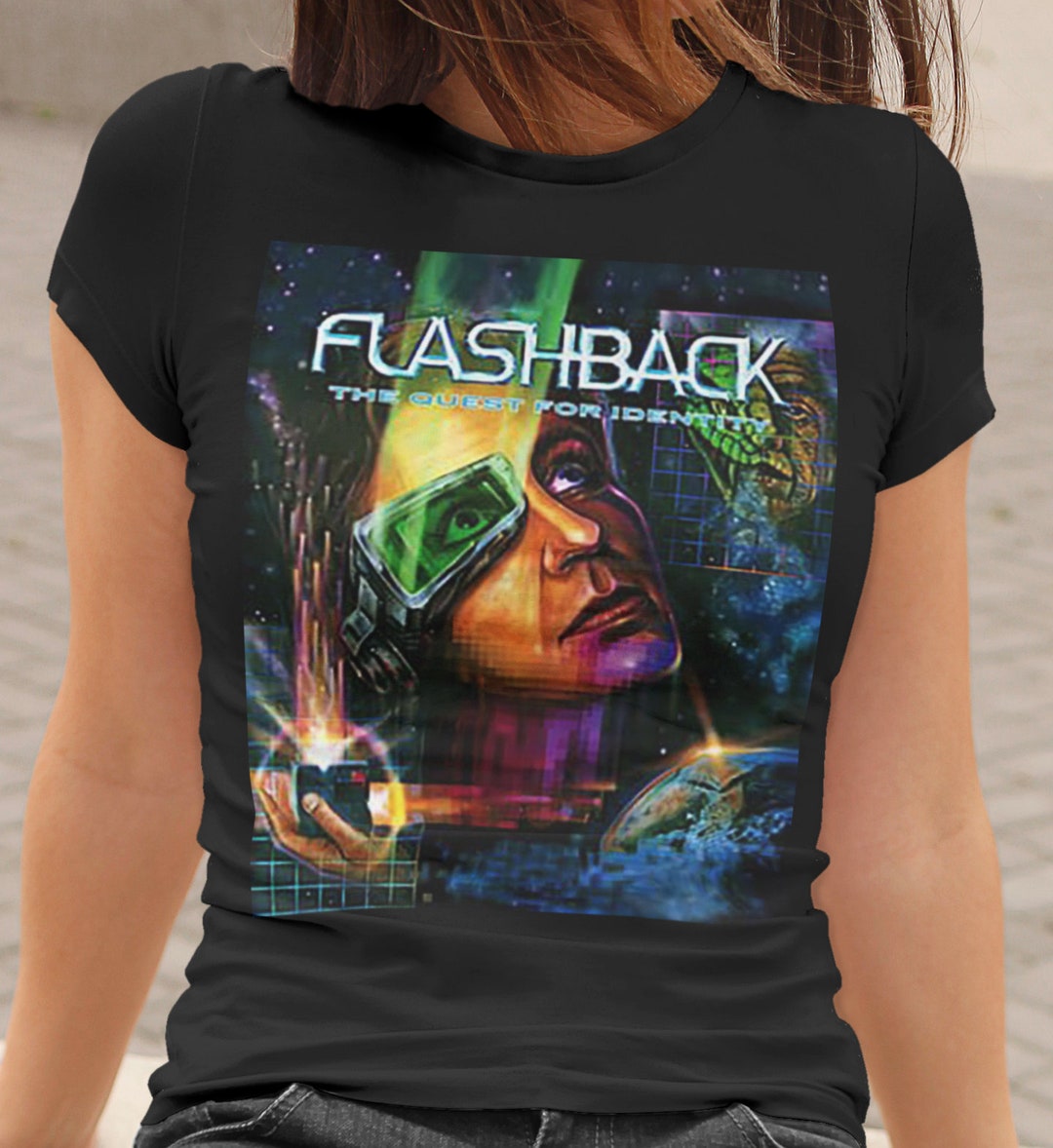 Flashback the Quest for Identity 1992 Graphic T Shirt - Etsy