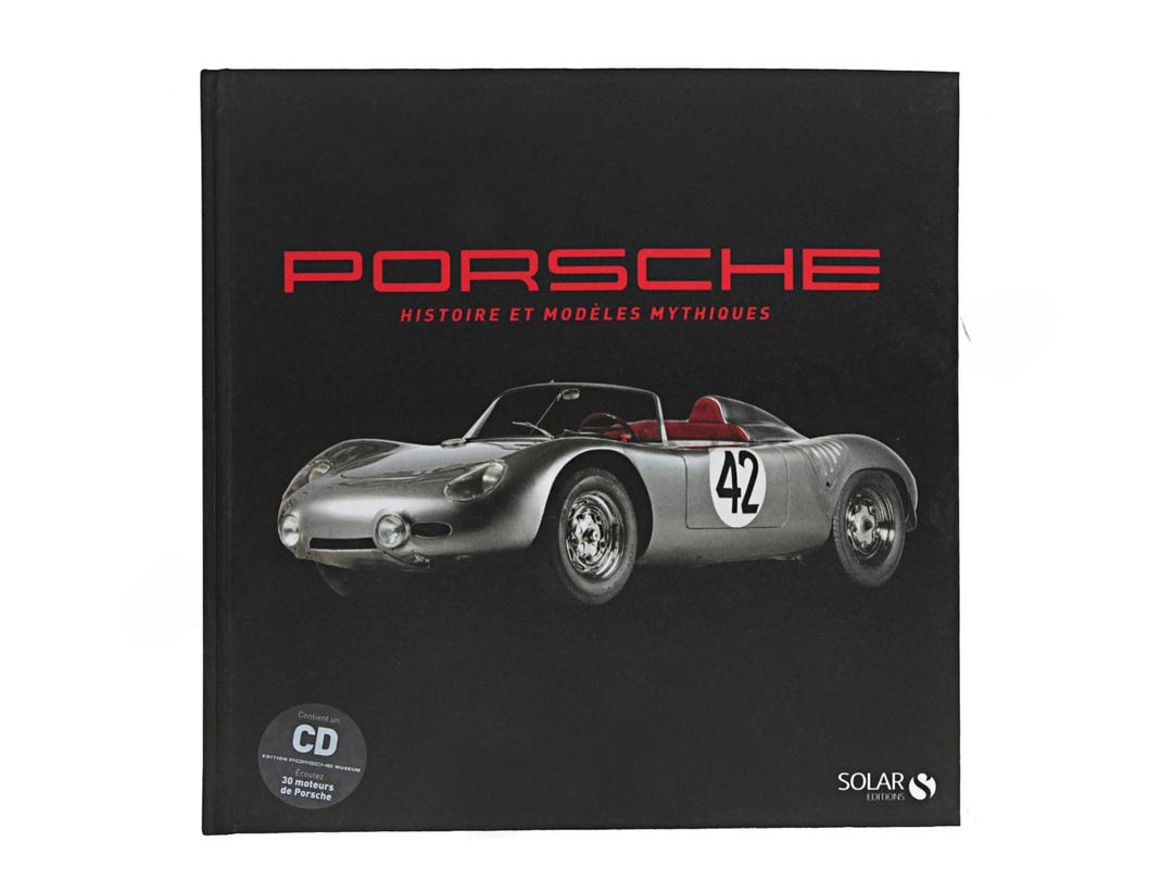 Porsche History Book: 30 Legendary Models (english/french) - Etsy