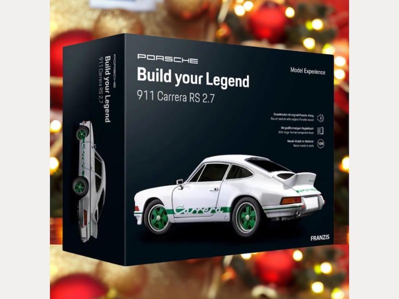 Porsche 911 Carrera RS 1:24 Model Kit - Build Your Legend - Etsy
