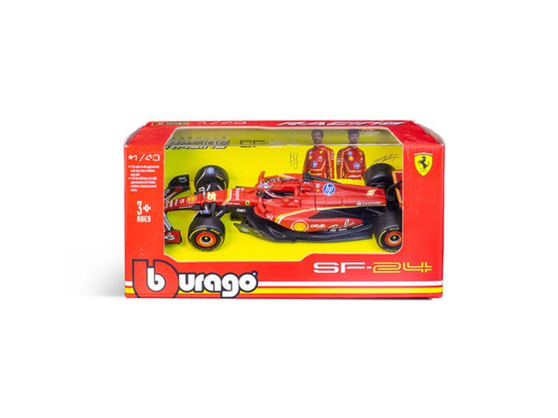 Ferrari SF-24 Leclerc F1 2024 Model Car 1:43 | Formula 1 Gift | Diecast ...