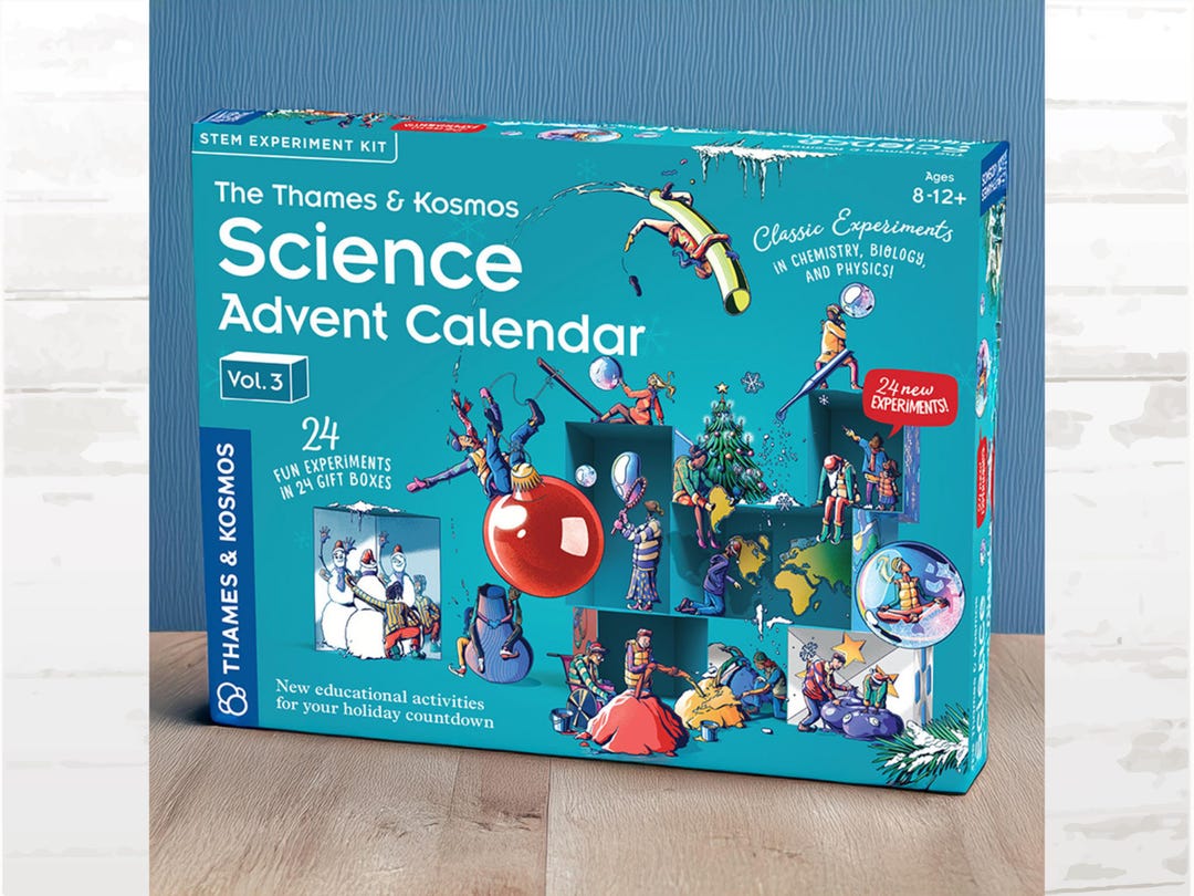 STEM Science Advent Calendar 2025: 24 Kids' Experiments - Etsy