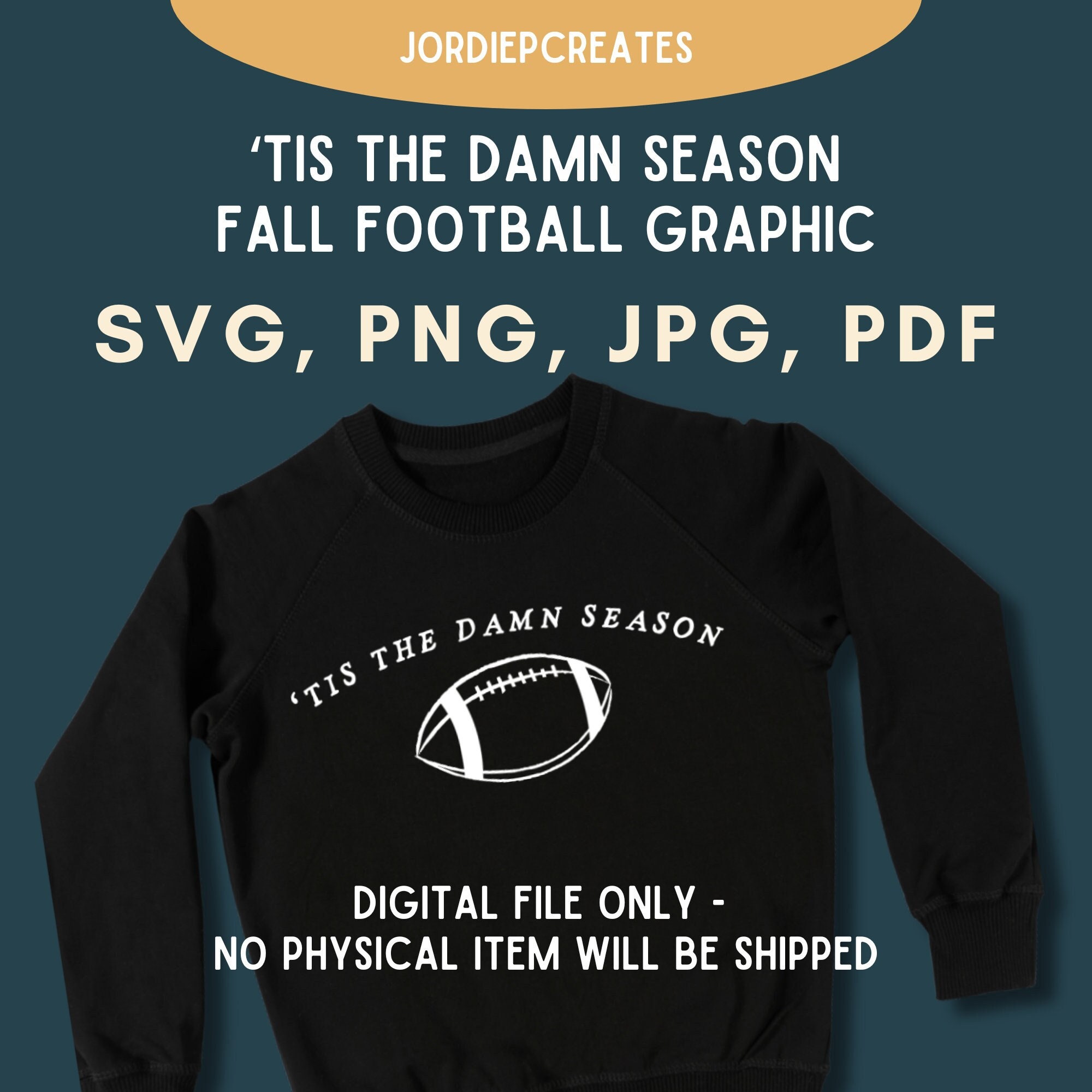 Tis the Damn Season SVG, Football SVG, Swiftie SVG, Fall Digital ...