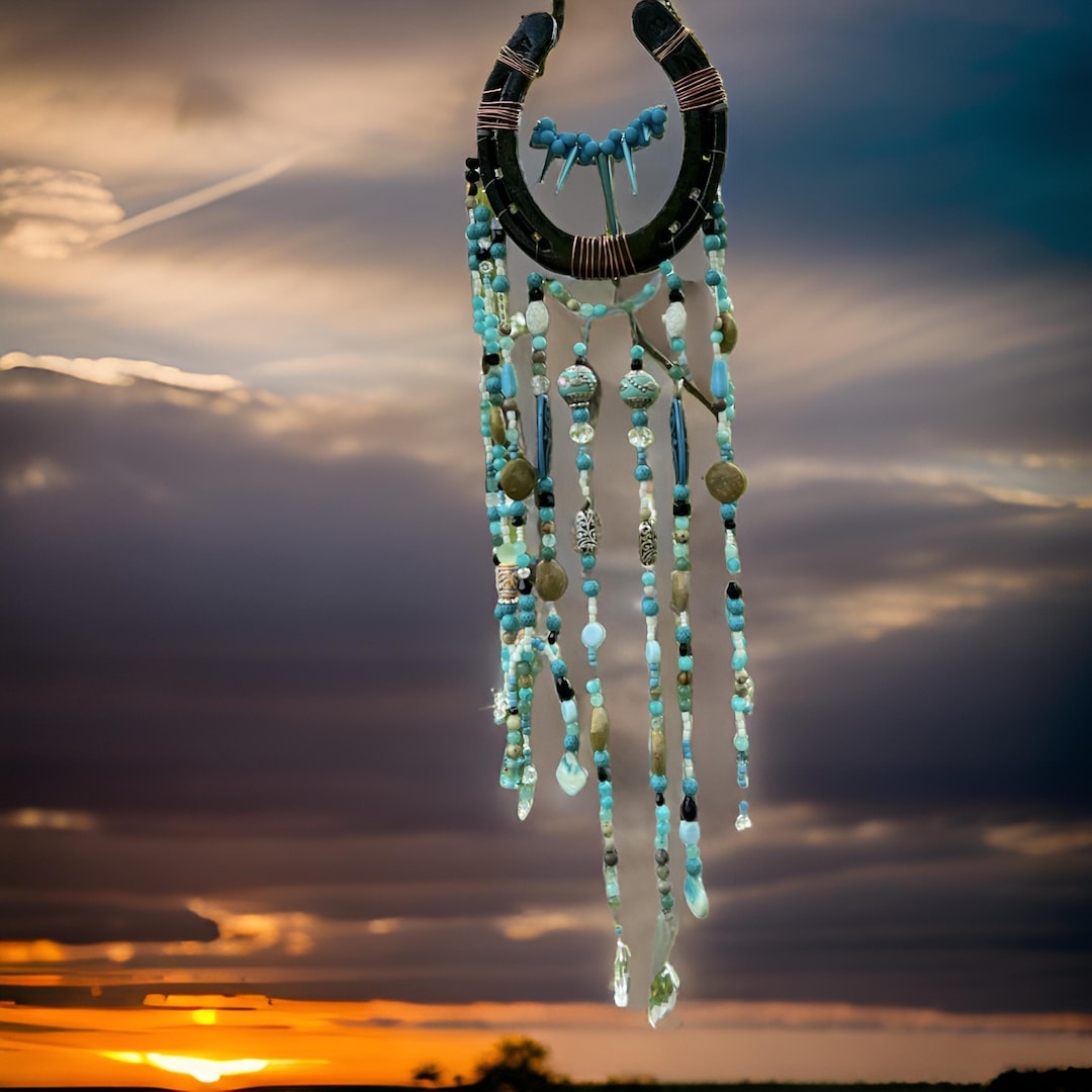 Horseshoe Suncatcher, Sun Catcher, Garden Art, Yard Decor, - Etsy