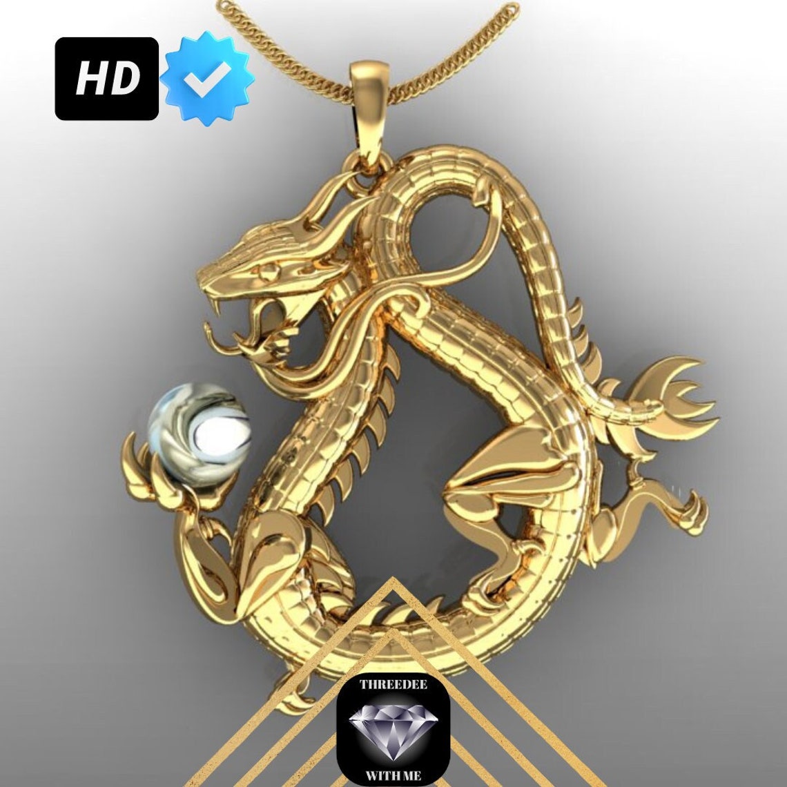 Fire-breathing Dragon Statue – Impressive 3D Model in Stl–perfect for ...