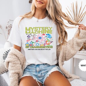 Lab Week 2025 Shirt, Mystery Machine of Diagnostics Shirt, Lab Gift ...