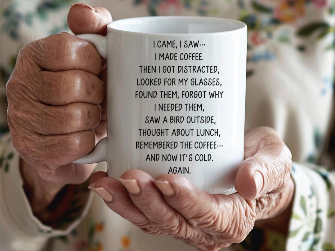 Funny Grandma Mug, Grandpa Mug, Granny Mug, Senior Citizen Gifts ...