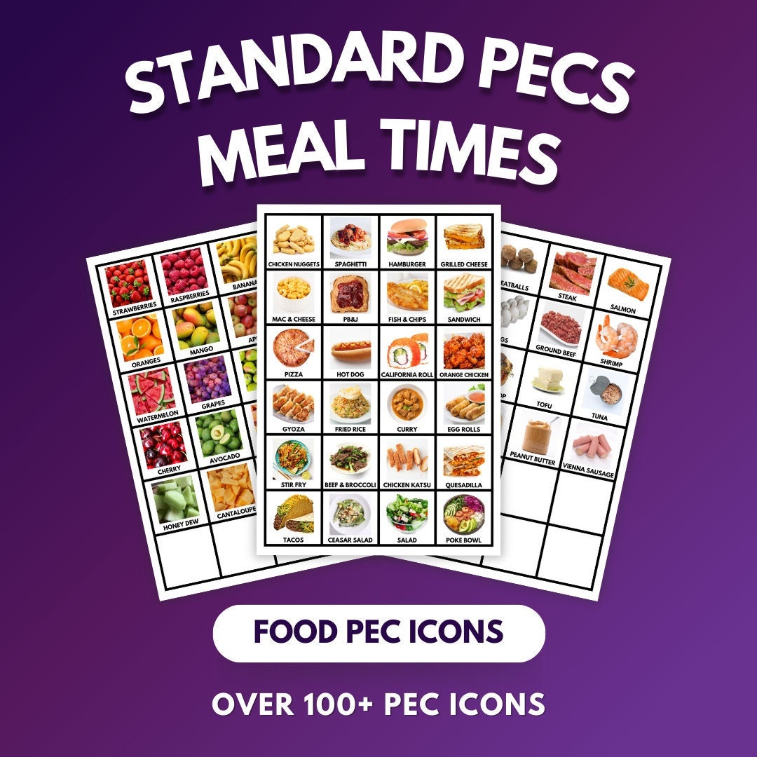 Standard PEC Icons Meals & Foods - Etsy